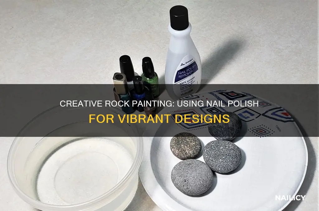 Creative Rock Painting: Using Nail Polish For Vibrant Designs | Nailicy