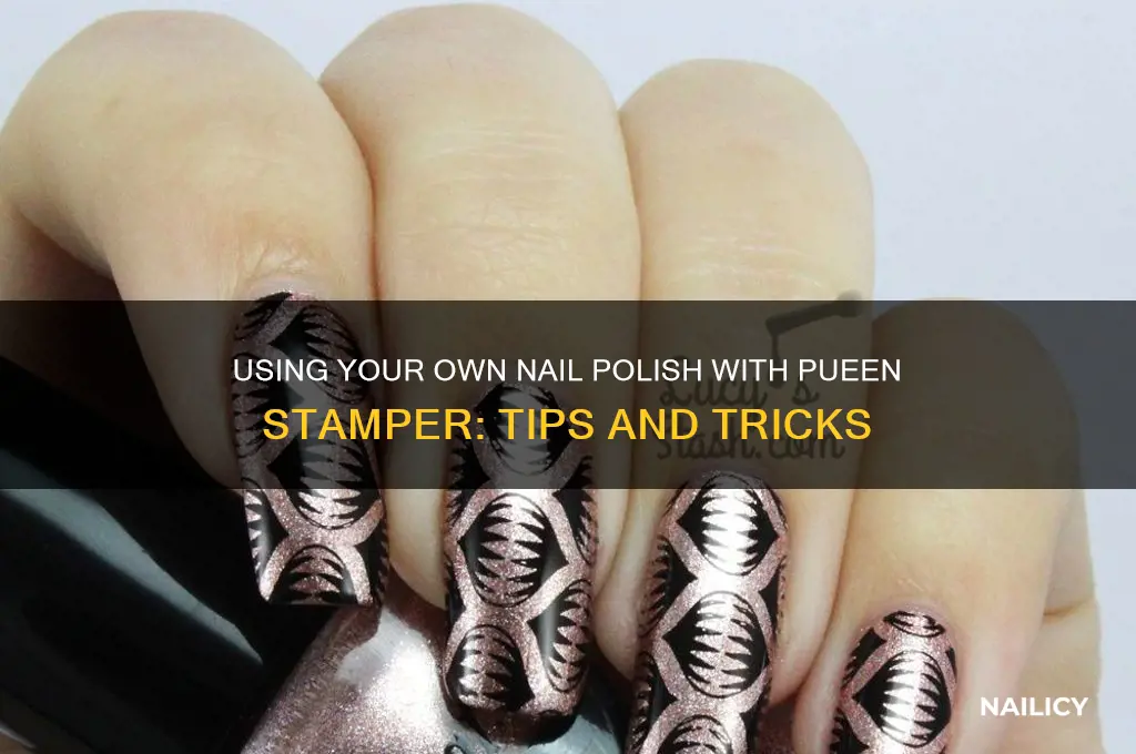 Using Your Own Nail Polish With Pueen Stamper: Tips And Tricks | Nailicy