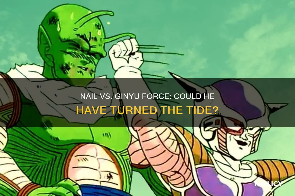 Nail Vs. Ginyu Force: Could He Have Turned The Tide? | Nailicy