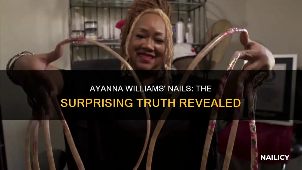 Ayanna Williams' Nails: The Surprising Truth Revealed | Nailicy