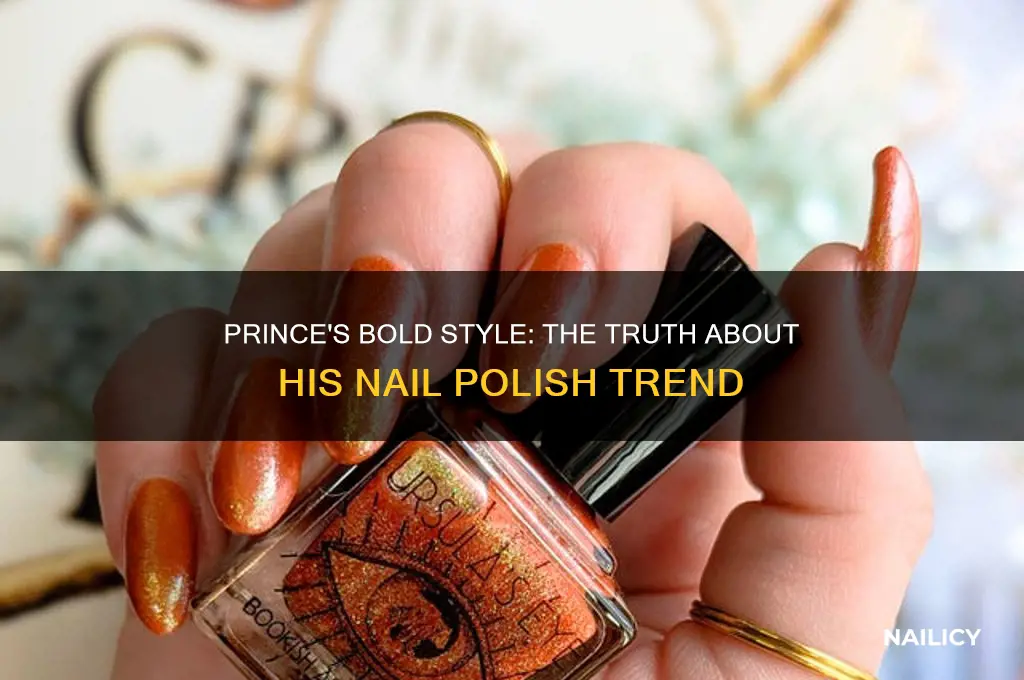 Prince's Bold Style: The Truth About His Nail Polish Trend | Nailicy