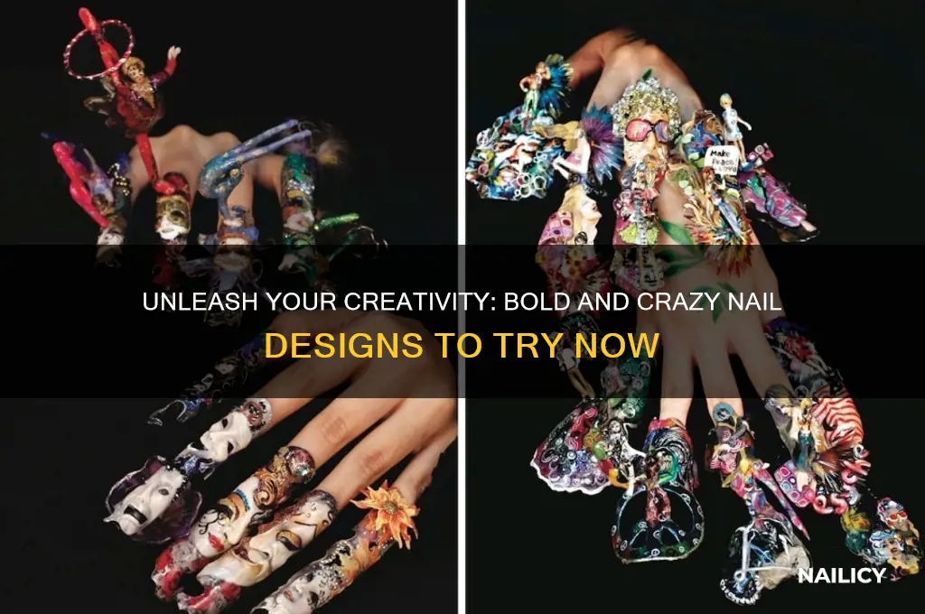 Unleash Your Creativity: Bold And Crazy Nail Designs To Try Now | Nailicy