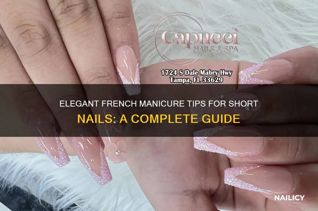 Elegant French Manicure Tips For Short Nails: A Complete Guide | Nailicy