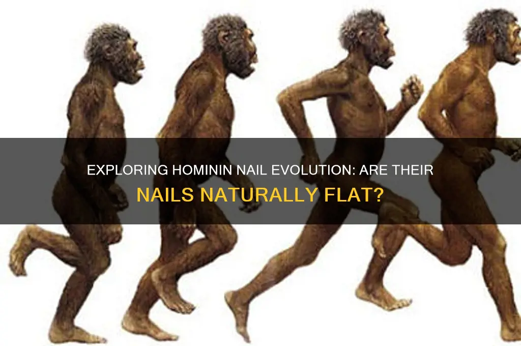 Exploring Hominin Nail Evolution: Are Their Nails Naturally Flat? | Nailicy