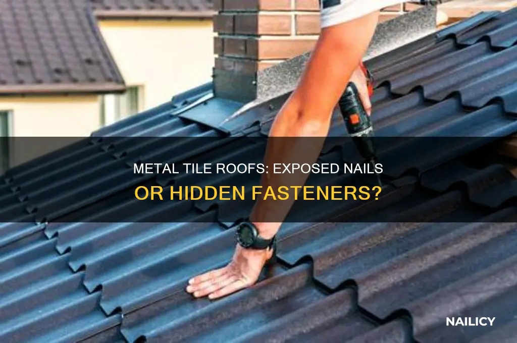 Metal Tile Roofs: Exposed Nails Or Hidden Fasteners? | Nailicy