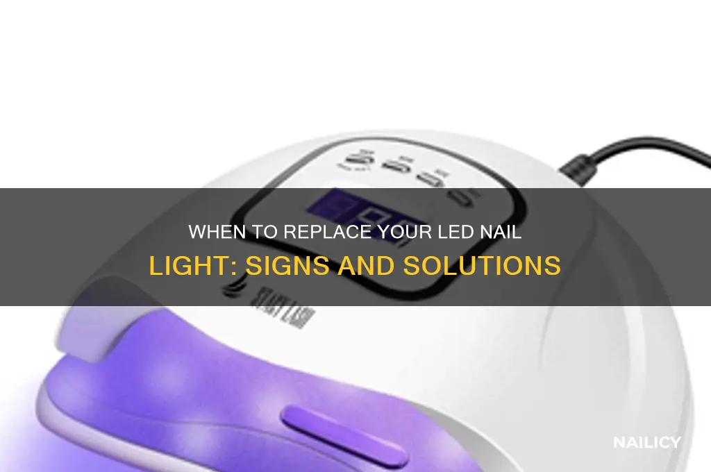 When To Replace Your Led Nail Light: Signs And Solutions | Nailicy