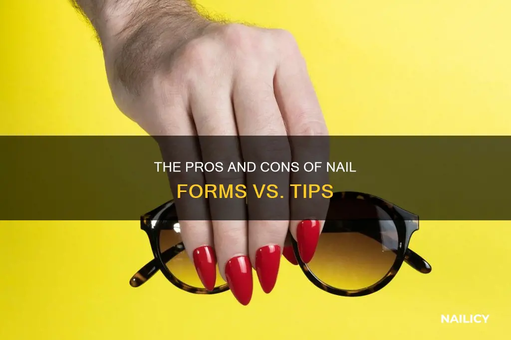 The Pros And Cons Of Nail Forms Vs. Tips | Nailicy