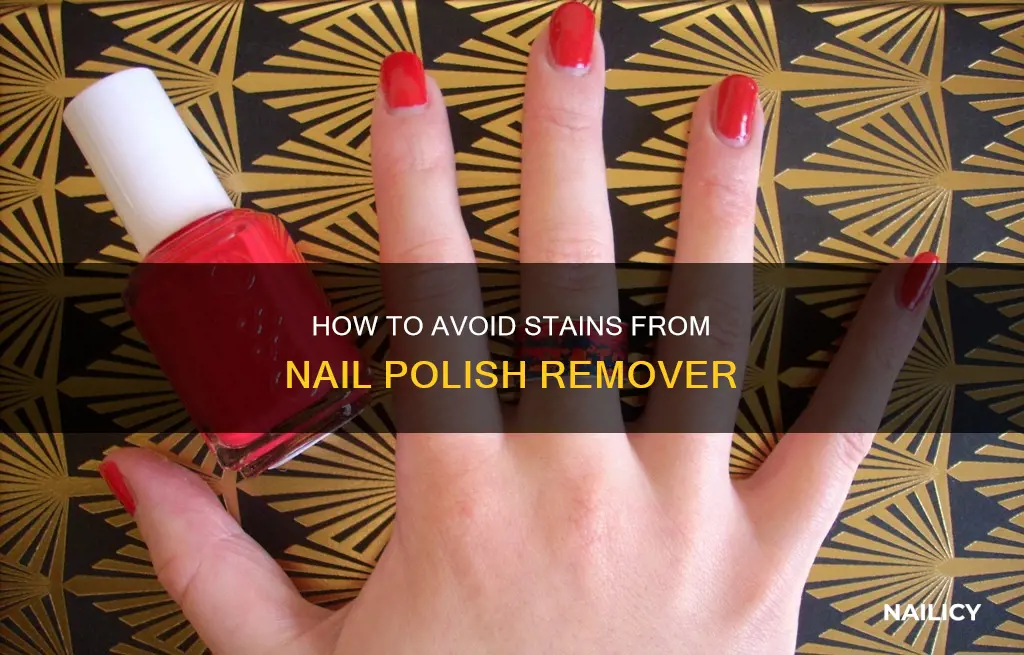 How To Avoid Stains From Nail Polish Remover | Nailicy