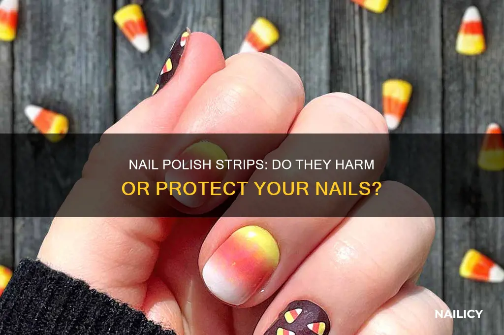 Nail Polish Strips: Do They Harm Or Protect Your Nails? | Nailicy