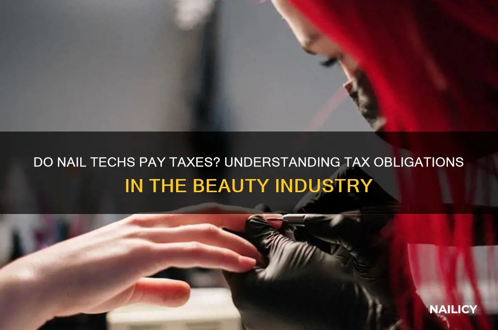 Do Nail Techs Pay Taxes? Understanding Tax Obligations In The Beauty ...
