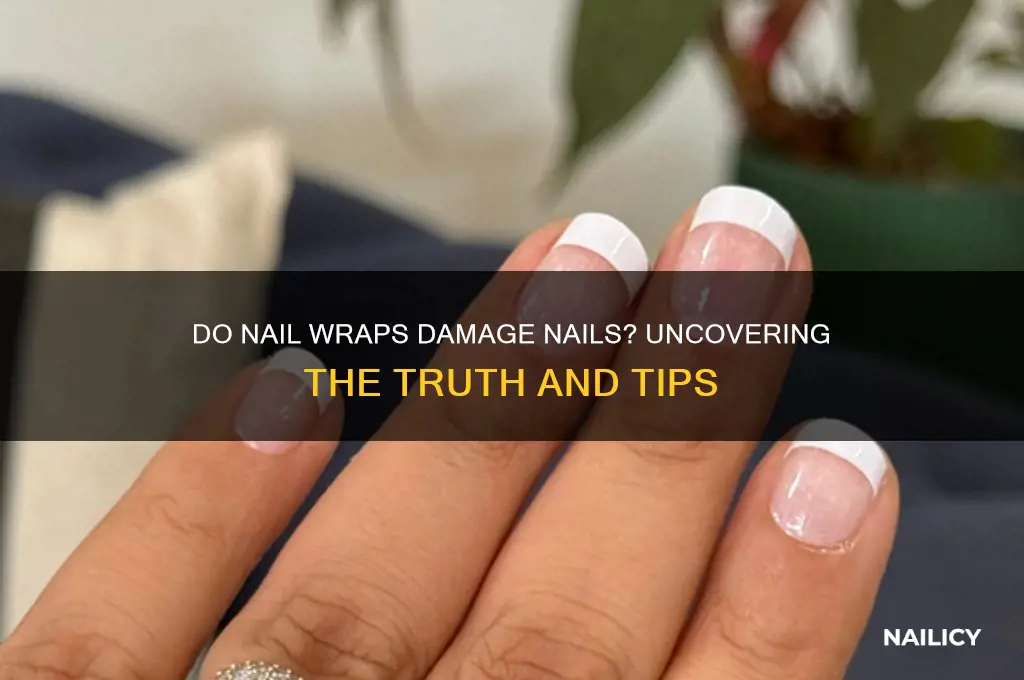 Do Nail Wraps Damage Nails? Uncovering The Truth And Tips | Nailicy