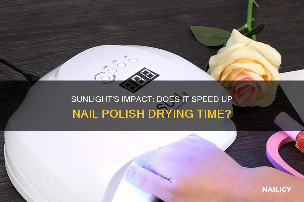 Sunlight's Impact: Does It Speed Up Nail Polish Drying Time? | Nailicy