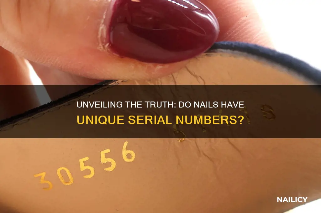 Unveiling The Truth: Do Nails Have Unique Serial Numbers? | Nailicy