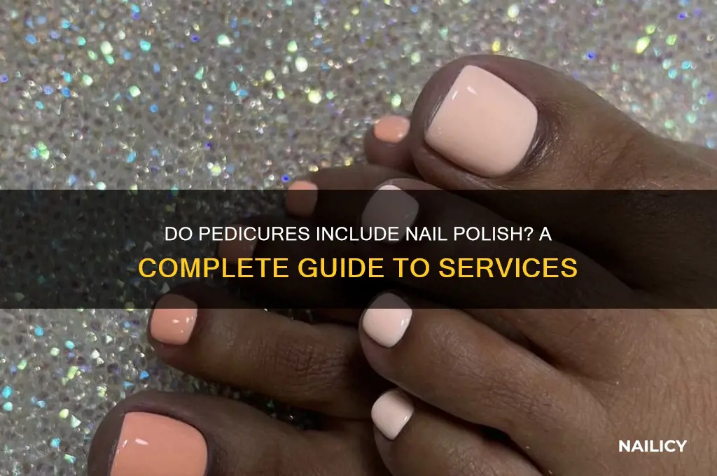 Do Pedicures Include Nail Polish? A Complete Guide To Services | Nailicy