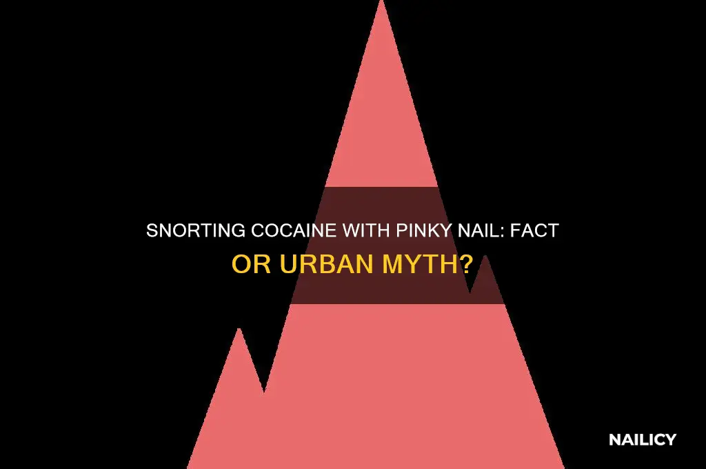 Snorting Cocaine With Pinky Nail: Fact Or Urban Myth? | Nailicy