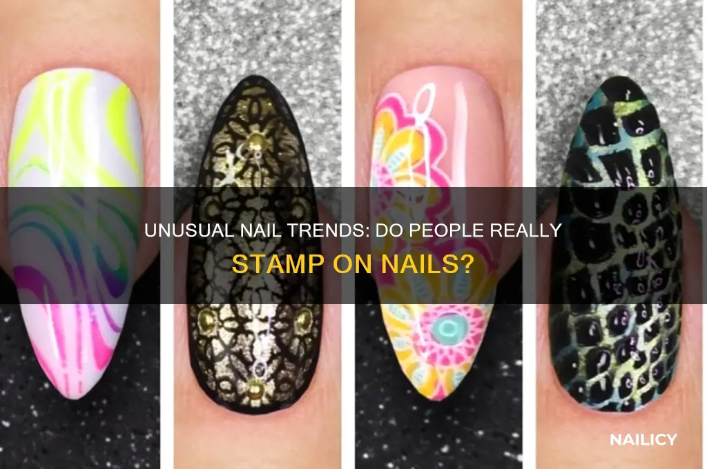 Unusual Nail Trends: Do People Really Stamp On Nails? | Nailicy