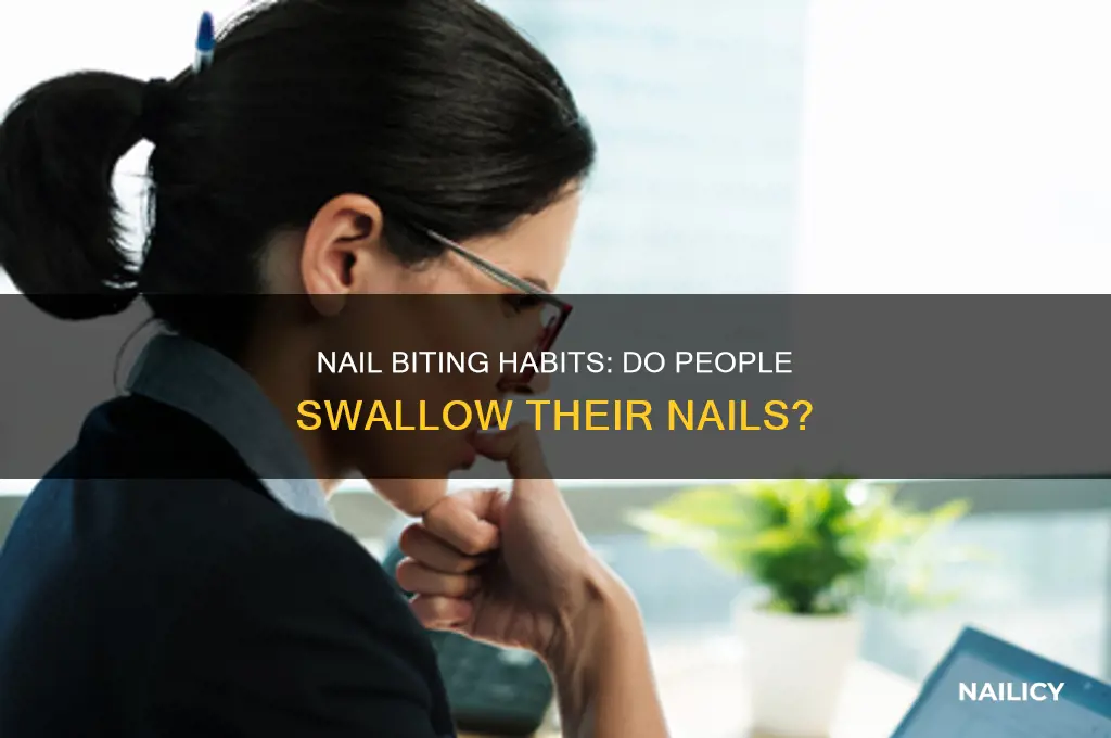 Nail Biting Habits: Do People Swallow Their Nails? | Nailicy