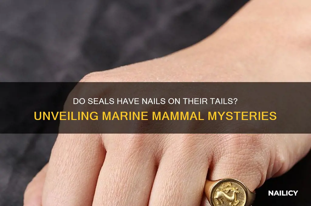 Do Seals Have Nails On Their Tails? Unveiling Marine Mammal Mysteries ...
