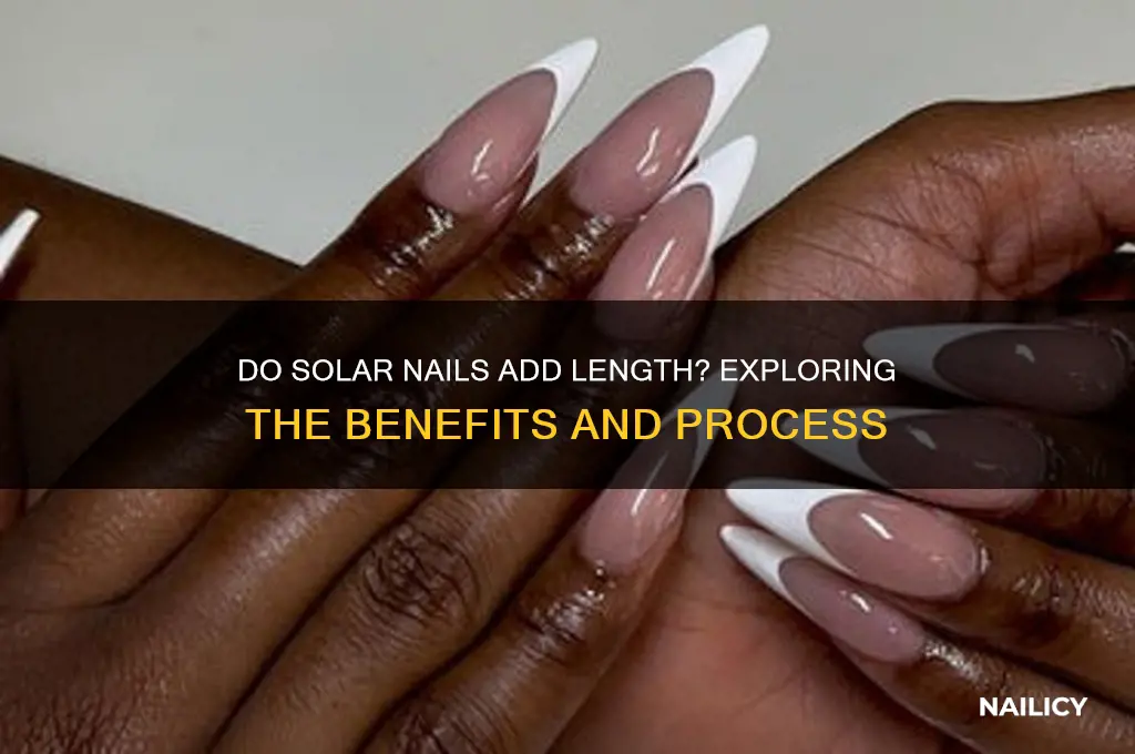 Do Solar Nails Add Length? Exploring The Benefits And Process | Nailicy