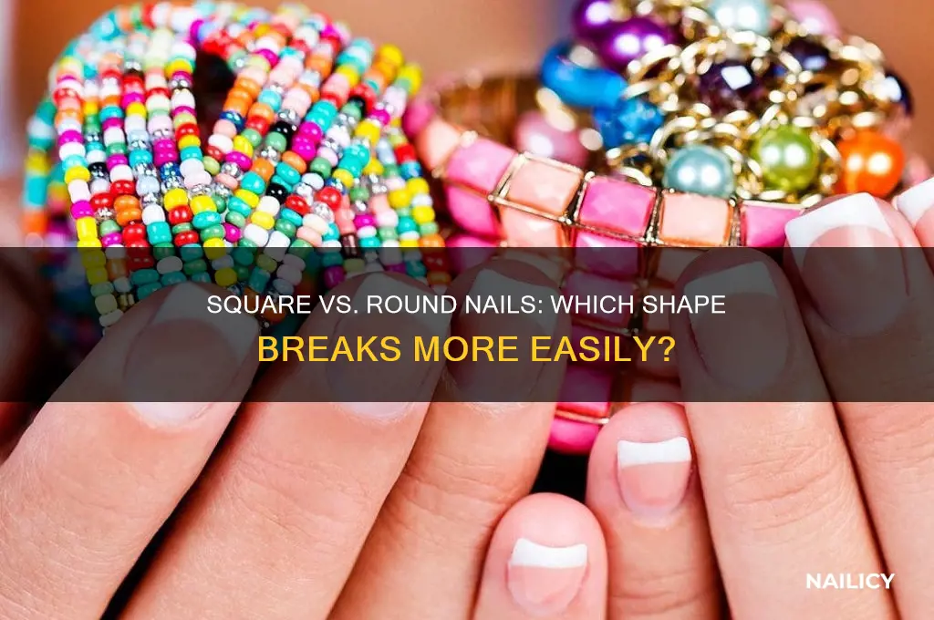 Square Vs. Round Nails: Which Shape Breaks More Easily? | Nailicy