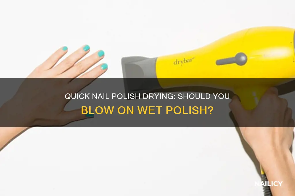 Quick Nail Polish Drying: Should You Blow On Wet Polish? | Nailicy