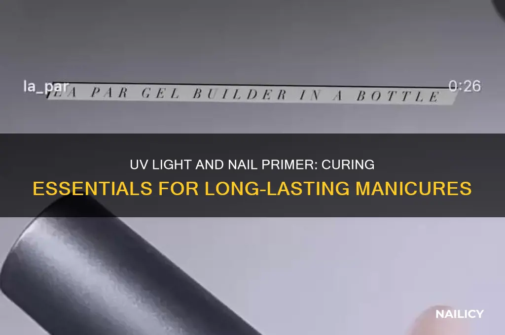 Uv Light And Nail Primer: Curing Essentials For Long-Lasting Manicures ...