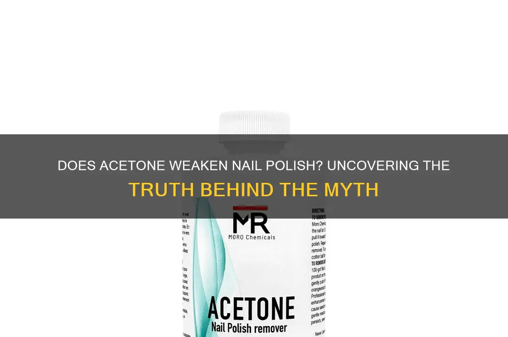 Does Acetone Weaken Nail Polish? Uncovering The Truth Behind The Myth ...