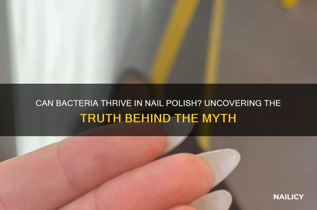 Can Bacteria Thrive In Nail Polish? Uncovering The Truth Behind The ...