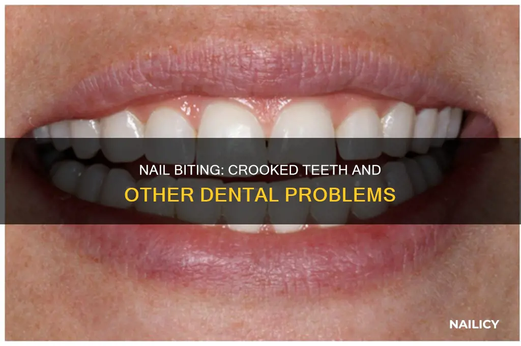 Nail Biting: Crooked Teeth And Other Dental Problems | Nailicy