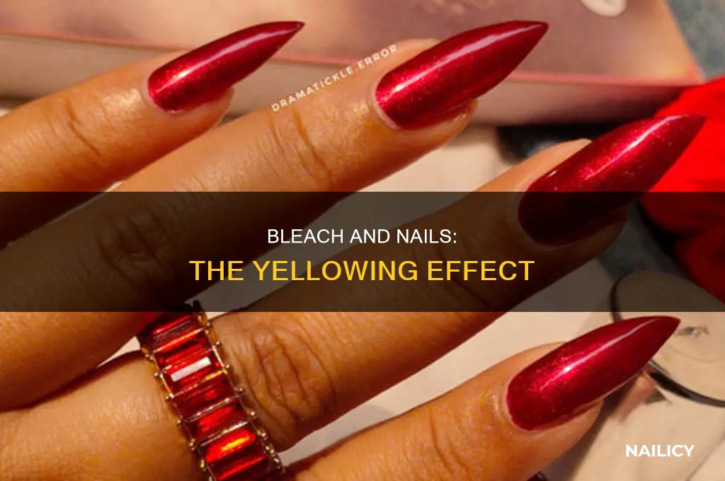 Bleach And Nails: The Yellowing Effect | Nailicy