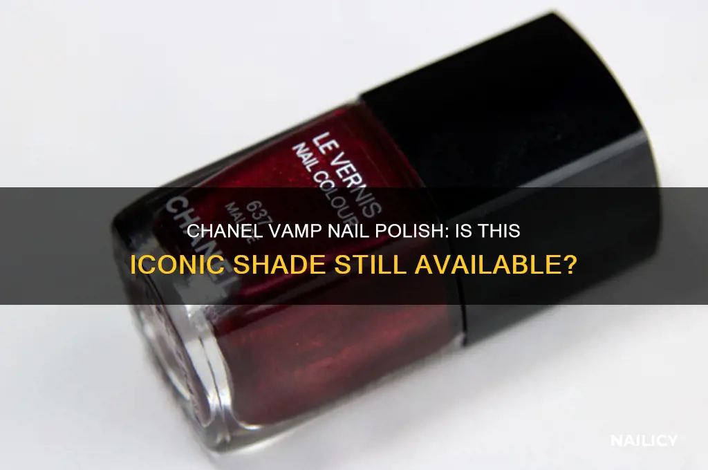 Chanel Vamp Nail Polish: Is This Iconic Shade Still Available? | Nailicy
