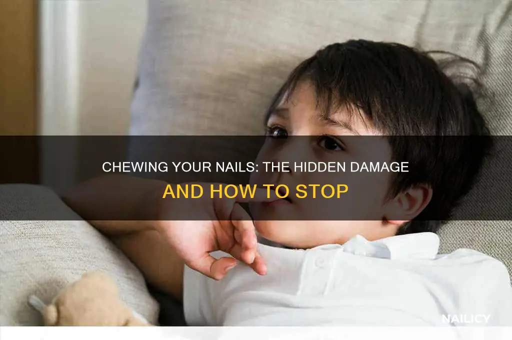 Chewing Your Nails: The Hidden Damage And How To Stop | Nailicy