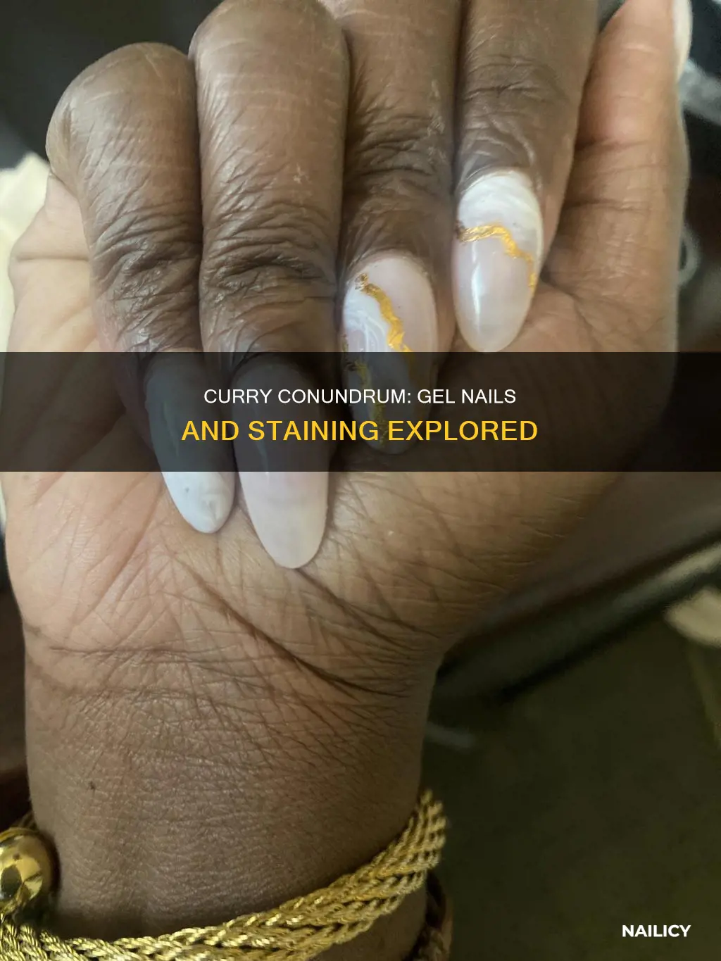 Curry Conundrum: Gel Nails And Staining Explored | Nailicy