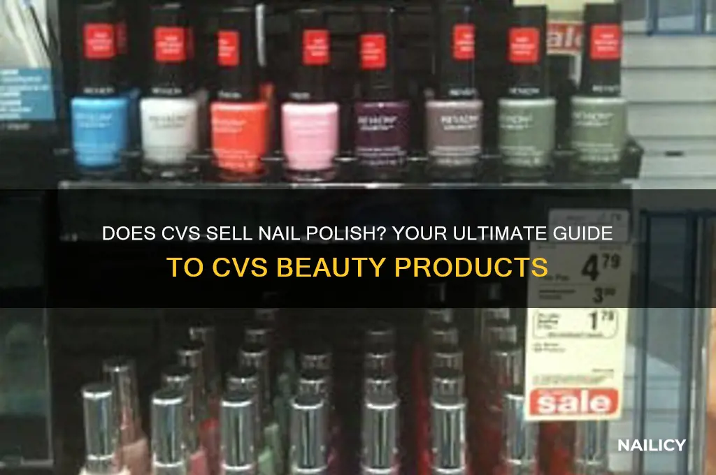 Does Cvs Sell Nail Polish? Your Ultimate Guide To Cvs Beauty Products ...
