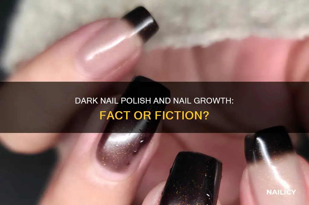 Dark Nail Polish And Nail Growth: Fact Or Fiction? | Nailicy
