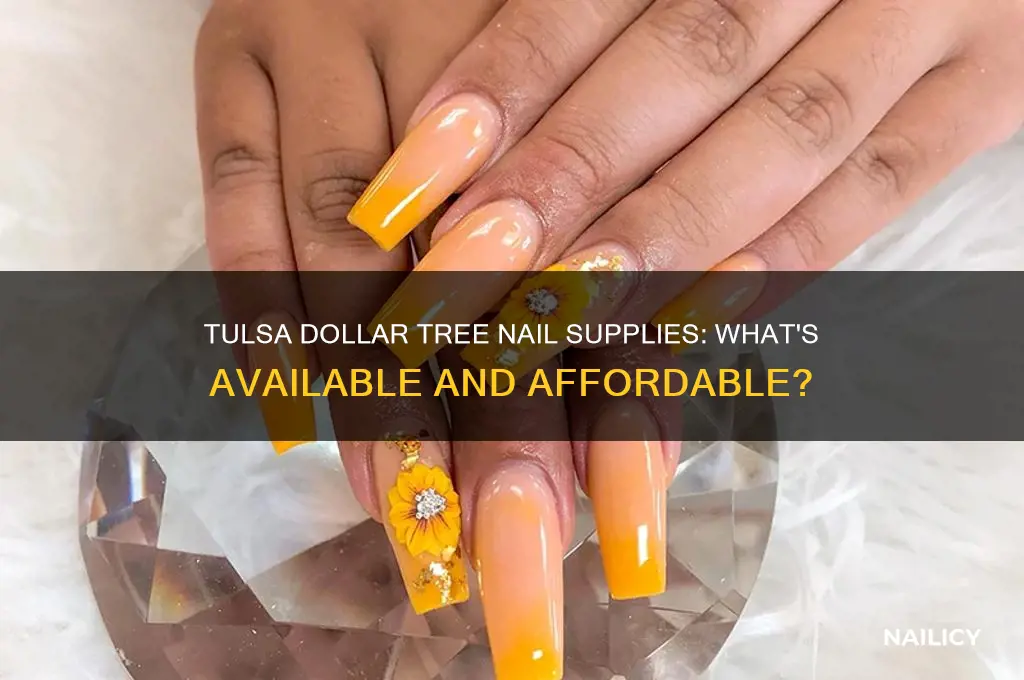 Tulsa Dollar Tree Nail Supplies: What's Available And Affordable? | Nailicy