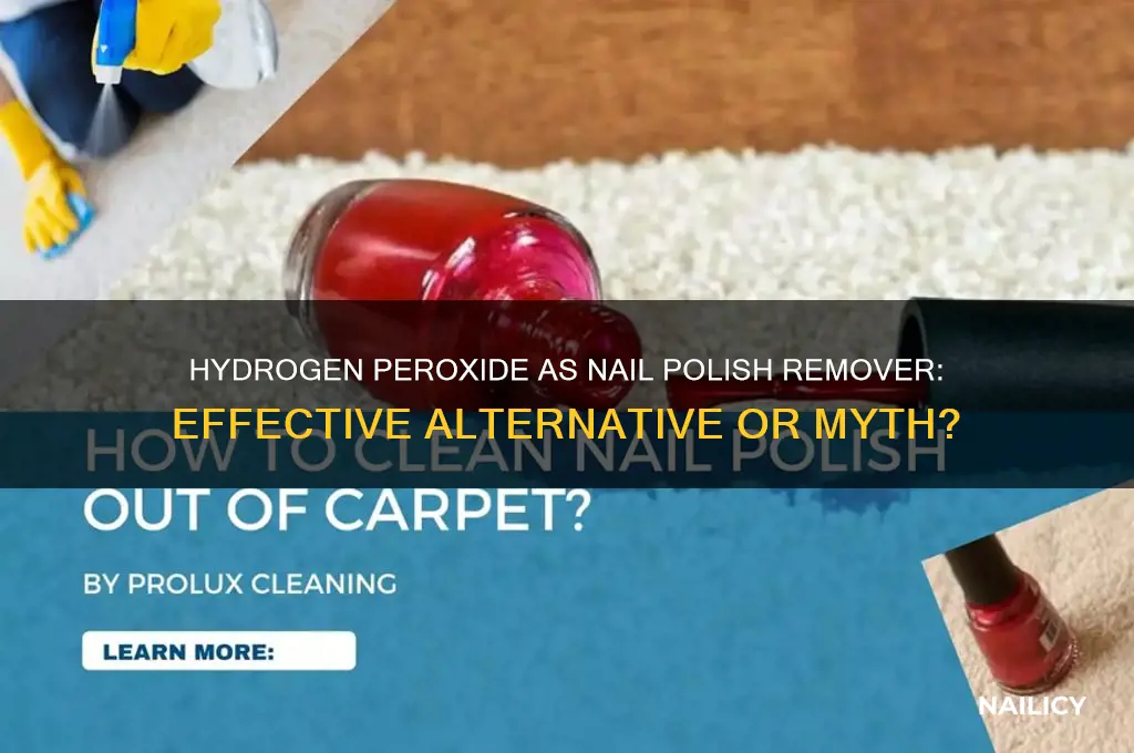 Hydrogen Peroxide As Nail Polish Remover: Effective Alternative Or Myth ...