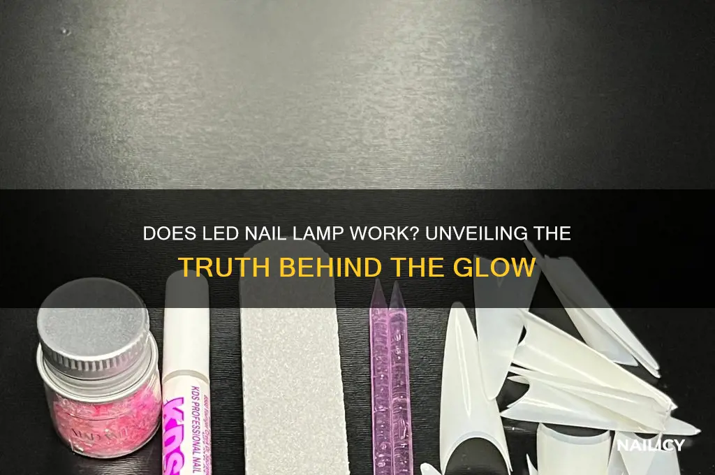 Does Led Nail Lamp Work? Unveiling The Truth Behind The Glow | Nailicy