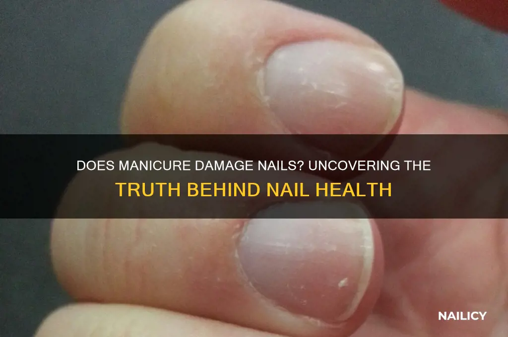 Does Manicure Damage Nails? Uncovering The Truth Behind Nail Health ...