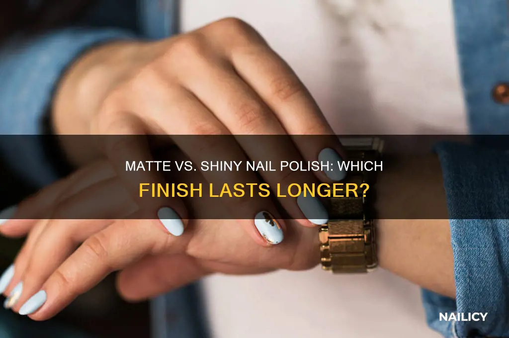 Matte Vs. Shiny Nail Polish: Which Finish Lasts Longer? | Nailicy