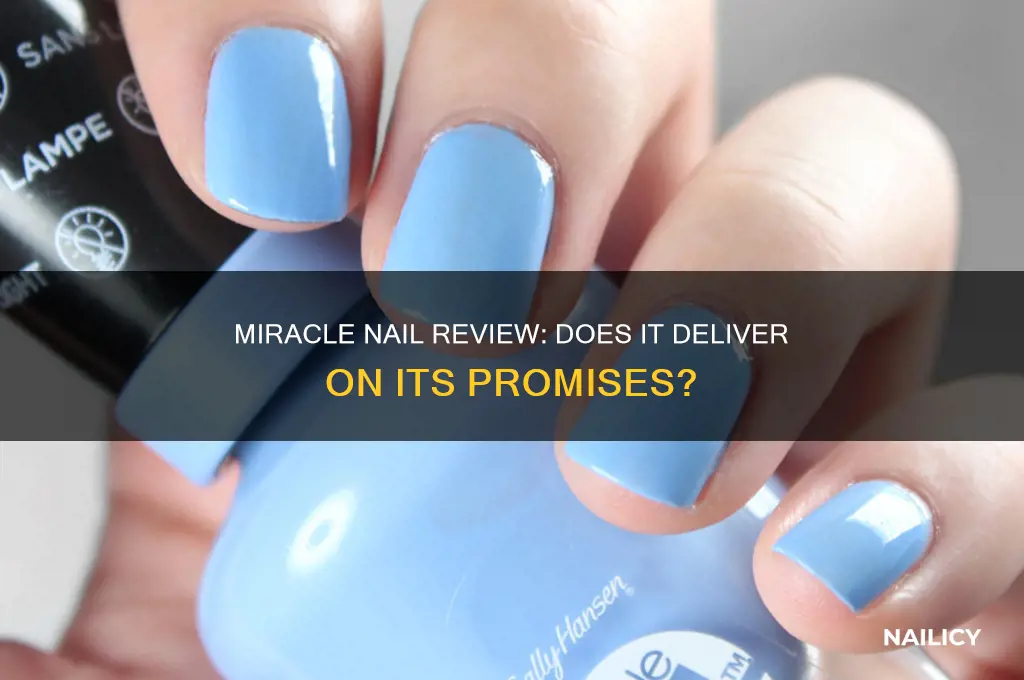 Miracle Nail Review: Does It Deliver On Its Promises? | Nailicy