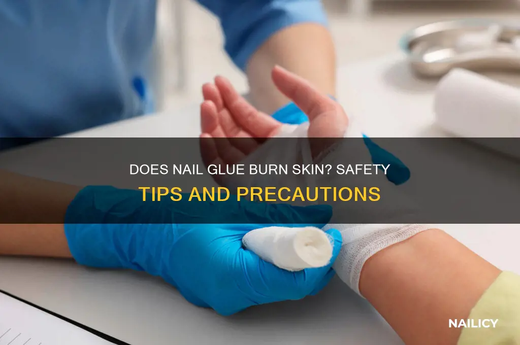 Does Nail Glue Burn Skin? Safety Tips And Precautions | Nailicy