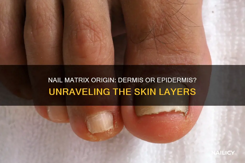 Nail Matrix Origin: Dermis Or Epidermis? Unraveling The Skin Layers ...