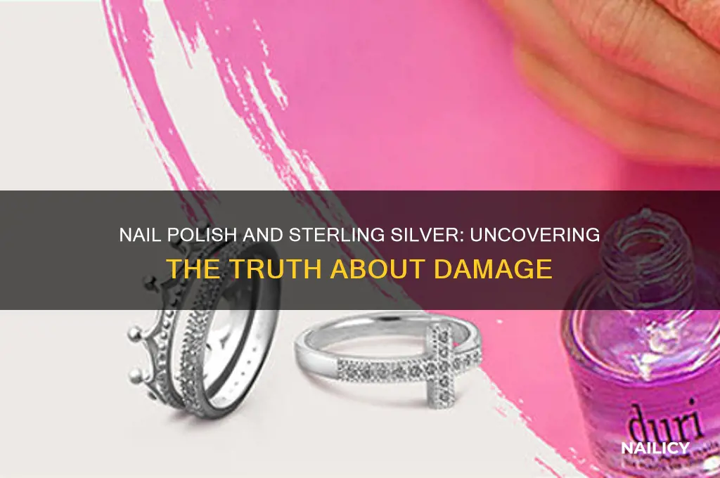 Nail Polish And Sterling Silver: Uncovering The Truth About Damage ...