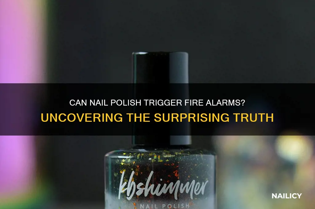 Can Nail Polish Trigger Fire Alarms? Uncovering The Surprising Truth ...