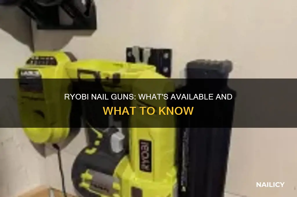 Ryobi Nail Guns: What's Available And What To Know | Nailicy