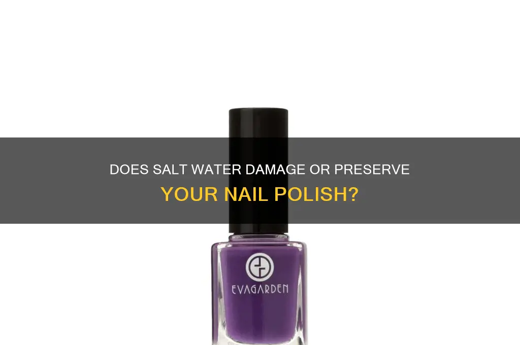 Does Salt Water Damage Or Preserve Your Nail Polish? | Nailicy