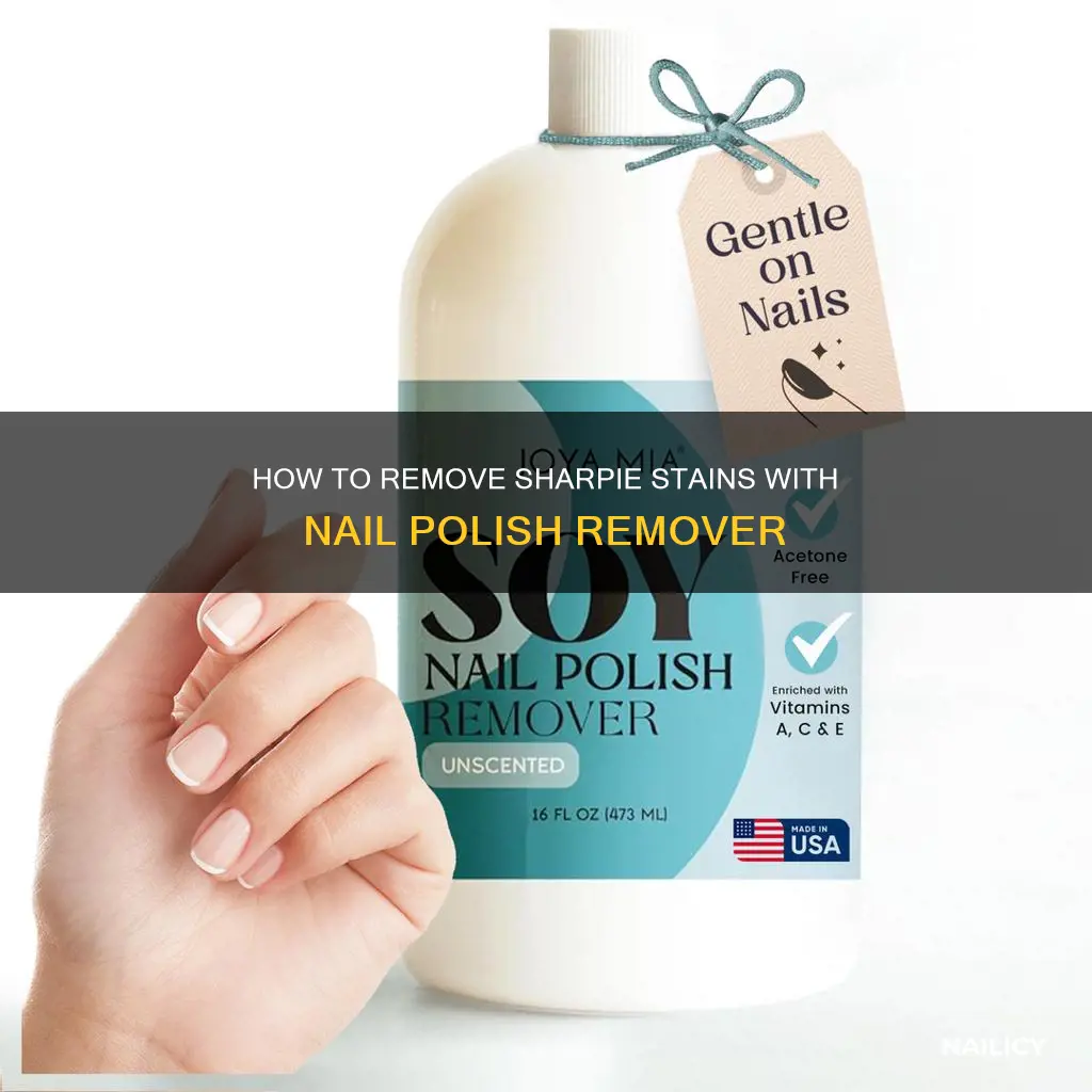 How To Remove Sharpie Stains With Nail Polish Remover | Nailicy