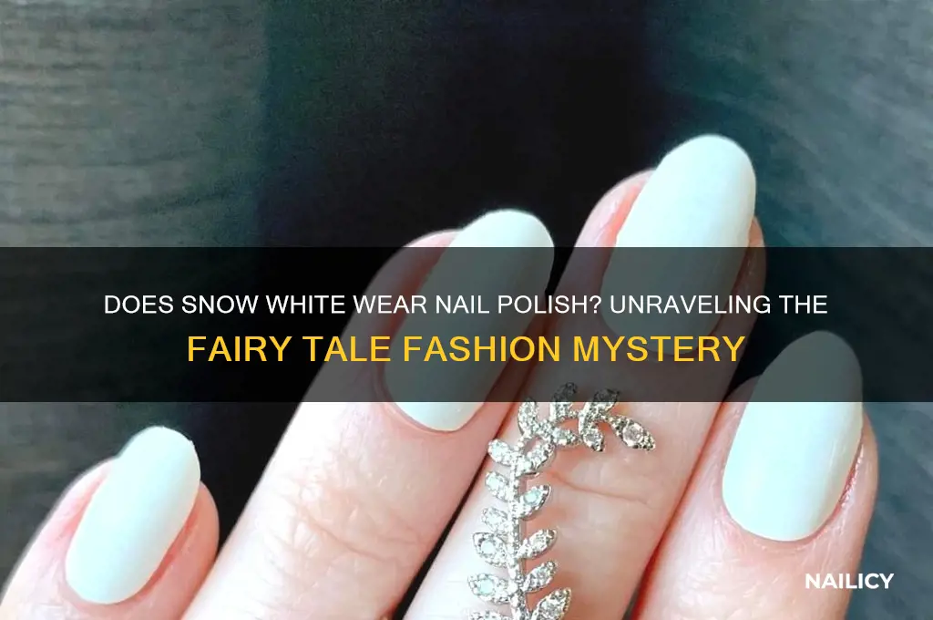 Does Snow White Wear Nail Polish? Unraveling The Fairy Tale Fashion ...