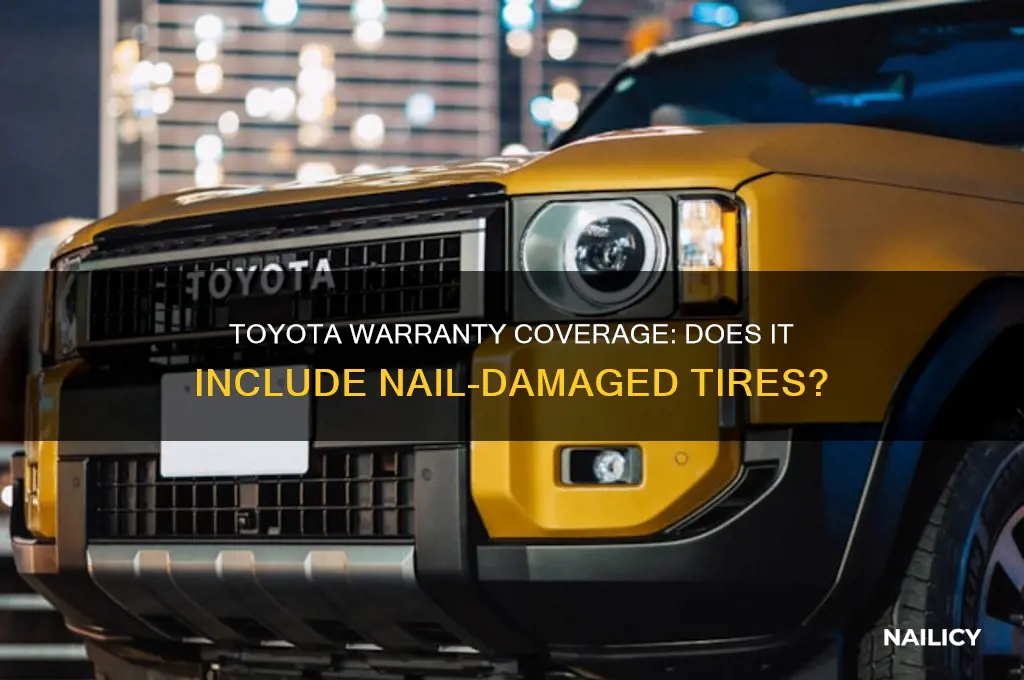 Toyota Warranty Coverage: Does It Include Nail-Damaged Tires? | Nailicy